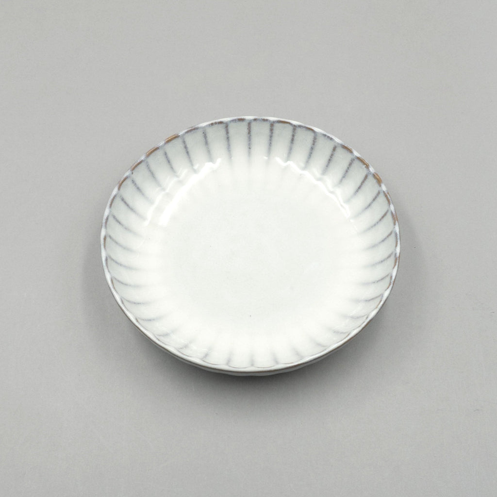 Inku Serving Bowl, White, L19cm x W19cm x H4cm, Design by Sergio Herma ...
